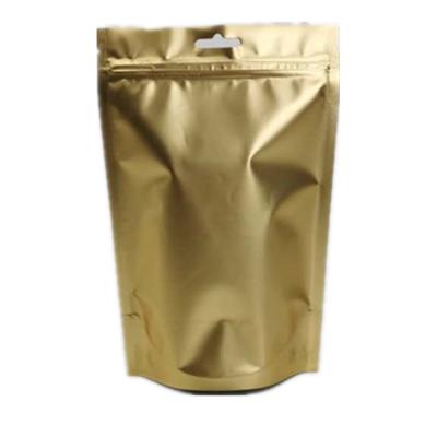 China Coffee Packing Custom Printed Plastic Bags Aluminum Foil Gold Poly Mylar for sale