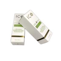 China White Cardboard Cosmetic Hot Stamping Paper Box Packaging for sale