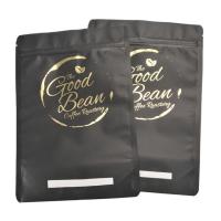 China Shiny Logo Laminated Coffee Foil Packaging Bags for sale