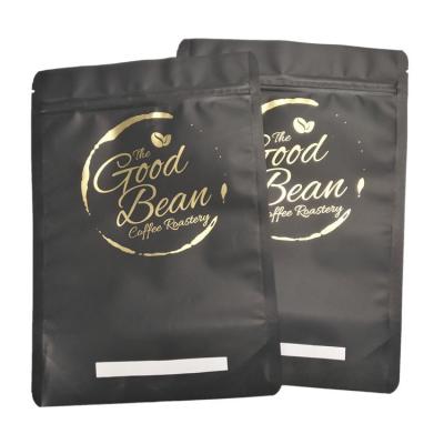 China Shiny Logo Laminated Coffee Foil Packaging Bags for sale
