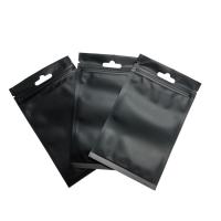 China Matte Finish Zipper Foil Lined Cosmetic Pacakging Pouch for sale