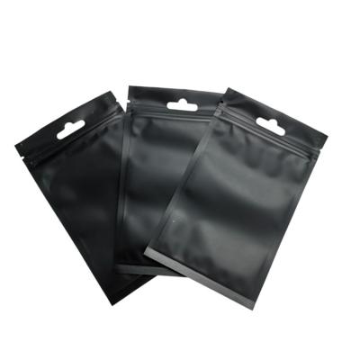 China Matte Finish Zipper Foil Lined Cosmetic Pacakging Pouch for sale