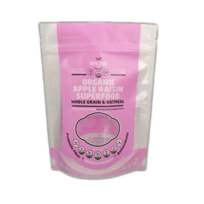 China Front Plastic Zipper Lock MOPP Plastic Pouches Packaging for sale