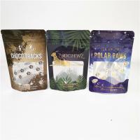 China Aluminum Foil Weed Cookie CBD 3x4 Stand Up Zipper Bag for sale