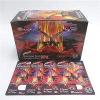 China Custom Printed Plastic Rhino Pills Blister Card Packing for sale