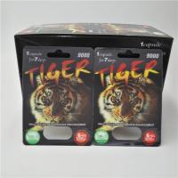 China 12mm Cap Rhino Male Pills 3D Card Blister Card Packaging for sale