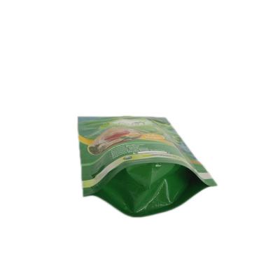 China Resealable Zip Lock Glossy Surface Tea Packaging Pouches for sale