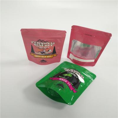 China Aluminum Foil 7g Resealable Mylar Stand Up Bag for sale