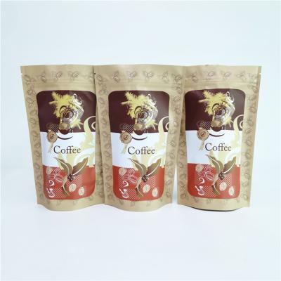 China Digital Printing 250g Stand Up  Coffee Bag For Coffee Beans for sale