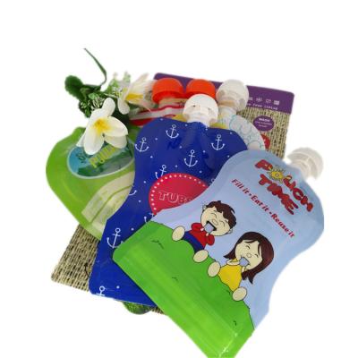 China Gravure Printing Reusable Food Packaging Liquid Squeeze Pouch for sale