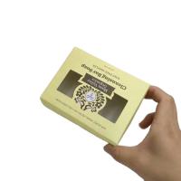 China High Quality Customized Gold Stamping Luxury Soap Face cleansing Cream Cosmetic Packaging Box Skincare Makeup Paper box for sale
