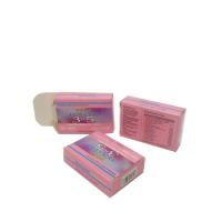 China High Quality Customized Gold Stamping Luxury Soap Face cleansing Cream Cosmetic Packaging Box Skincare Makeup Paper box for sale