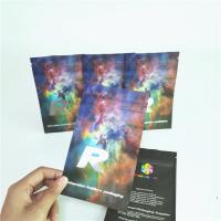 China Smell Proof Flat Plastic Pouches Packaging  Sachets For Pills Packaging for sale