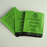 China 20mg Smell Proof Mylar Bag Small CBD Gummies Sachet Hemp Packaging Recycled Pill Packaging Bags For Powder for sale