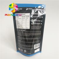 China Custom Logo Biodegradable Stand Up Plastic Pouch Tea Packaging Food  Shipping Weed Smell Proof Bag for sale