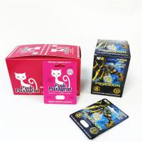China Pink Pussycat paper box card Embossing Hot stamping sensual enhancement blister packaging display boxes cards for sale