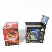 China Display custom printing paper cards tear notch line boxes Pink Pussycat card box with blister for sale