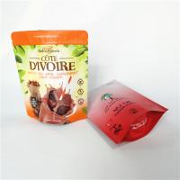 China Stand up ground coffee foil pouch packaging coffee bean bags with valve for sale