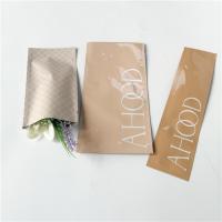 China Metallic skincare cosmetic packaging bags 3ml 5ml moisturizer cream packets/ cosmetic brush bags for sale