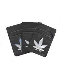 China Custom Printing Aluminum Foil Child Resistant Candy Packaging Mylar Bag Matt Smell Proof Childproof  Pouch for sale