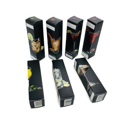 China Matte Finish Lightweight Paper Box Packaging Foldable Box CMYK Color For Drinks for sale