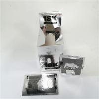 China Customized private label pill capsule blister package 18K gold silver grey paper card box for sale