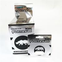 China Customized private label pill capsule blister package 18K gold silver grey paper card box for sale