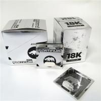 China Hot sale 3D Card Blister Packaging Rhino 18K Gold Capsule bullet paper Card Rhino Pill blister packaging for sale