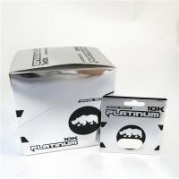 China Hot sale 3D Card Blister Packaging Rhino 18K Gold Capsule bullet paper Card Rhino Pill blister packaging for sale