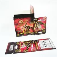 China Insert Card Bullet Poseidon Slide Blister Packaging Box CMYK for sale