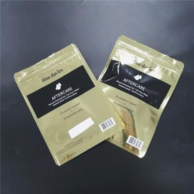 China Gravure Printing 150mic VMPET Aluminum Foil Cosmetic Bag for sale