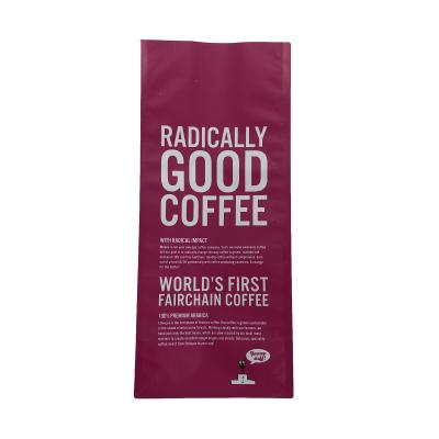 China Custom High Quanlity Pink Waterproof Digital Printing Plastic Zip Lock Bag Pouch Stand Up Flat Bottom For Nuts Coffee for sale