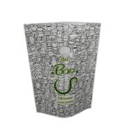 China Glossy Finish Custom 500g Stand Up Pouch Zipper Bag For coffee / cookie Packaging for sale