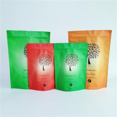 China Customized Stand Up Coffee  Bag Food Grade Coffee Body Scrub Packaging Bag for sale