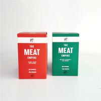 China Offset Printing Tear Off Paper Box For Beef Biltong for sale