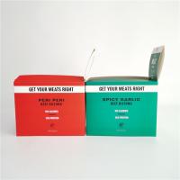 China Offset Printing Tear Off Paper Box For Beef Biltong for sale