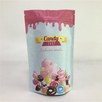 China Food Grade Stand Up  Pouch Plastic Mylar Candy Food Desert Packaging Bag for sale