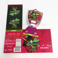China Female Enhancer Pills Packaging Pink Pussy Cat Black Mamba Burro Paper Blister Card For Gold Capsule Bottle for sale