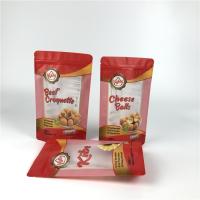 China Plastic GMOPP VMPET Stand Up Zipper Bag With Clear Window for sale