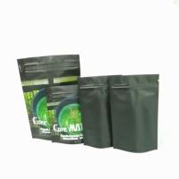 China Tea Packaging Laminated Foil CMYK Mylar Zipper Bags for sale