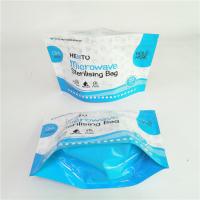 China Food Grade 120mic VMPET Microwave Sterlizer Oven Bag for sale