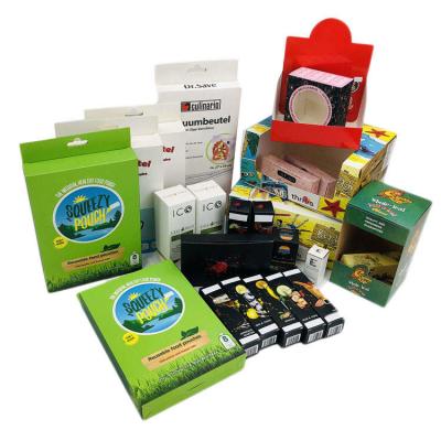 China 250gsm Cardboard Hemp CBD Paper Box Packaging With Logo for sale