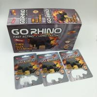 China Rhino Herbal Capsule 350g Gravure Printing 3D Blister Cards for sale