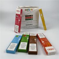 China Vape Pens Cmyk Hologram Paper Card Blisters Boxes Hot Stamping for sale