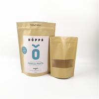 China 100g 250g Coffee Powder CYMK VMPET Kraft Paper Zipper Bag for sale