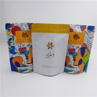 China Zip Lock Aluminium Foil Bag Wholesale Customized Printing Edible Packaging Resealable Nuts Packaging Bags for sale