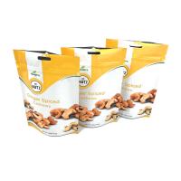 China Custom printed plastic product bags biodegradable stand up mylar zip lock snack nut packaging bag for sale