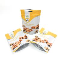 China Custom printed plastic product bags biodegradable stand up mylar zip lock snack nut packaging bag for sale