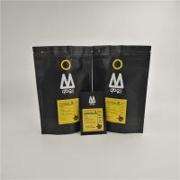 China Matte CMYK Gravure Printing Aluminum Foil Pouch With Zipper / Valve for sale