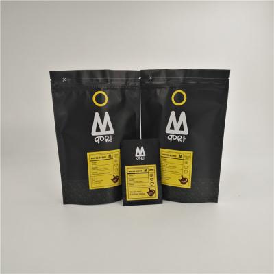 China Matte CMYK Gravure Printing Aluminum Foil Pouch With Zipper / Valve for sale